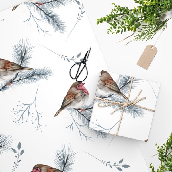Bird Wrapping Paper - Etsy