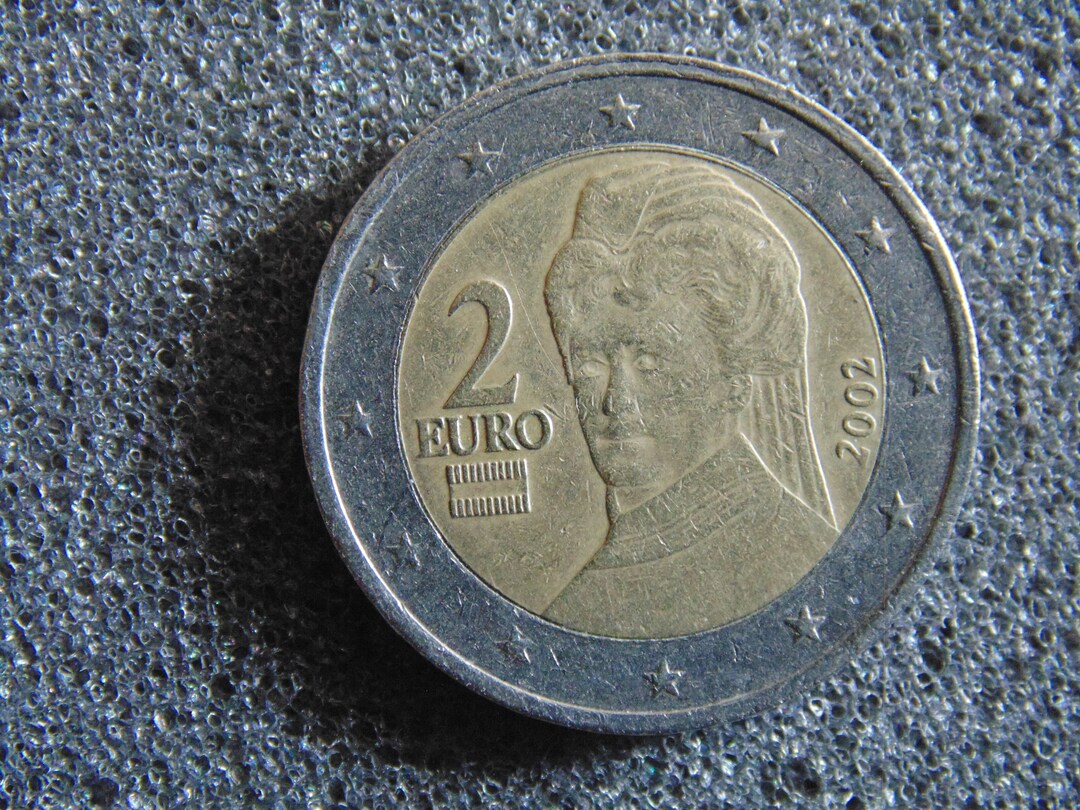 2 Euro Austria 2002 - Etsy