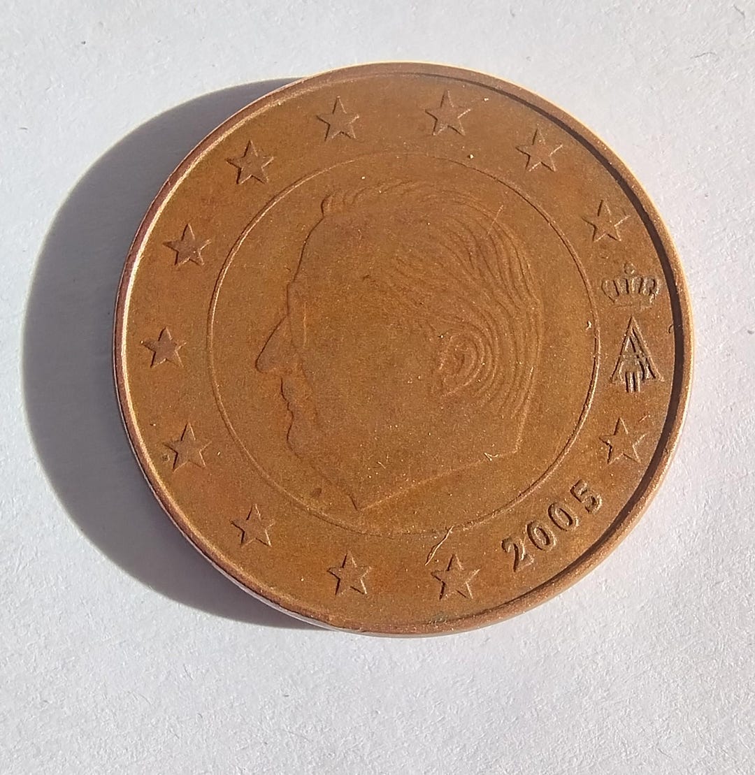 2012 Belgium 5 Euro Cents Eurocent L Mz25 Eurocent - Etsy
