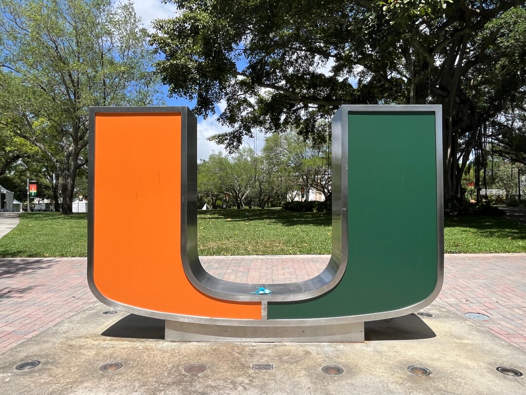 University of Miami Oyster Ornament Ring Dish Pendant - Etsy