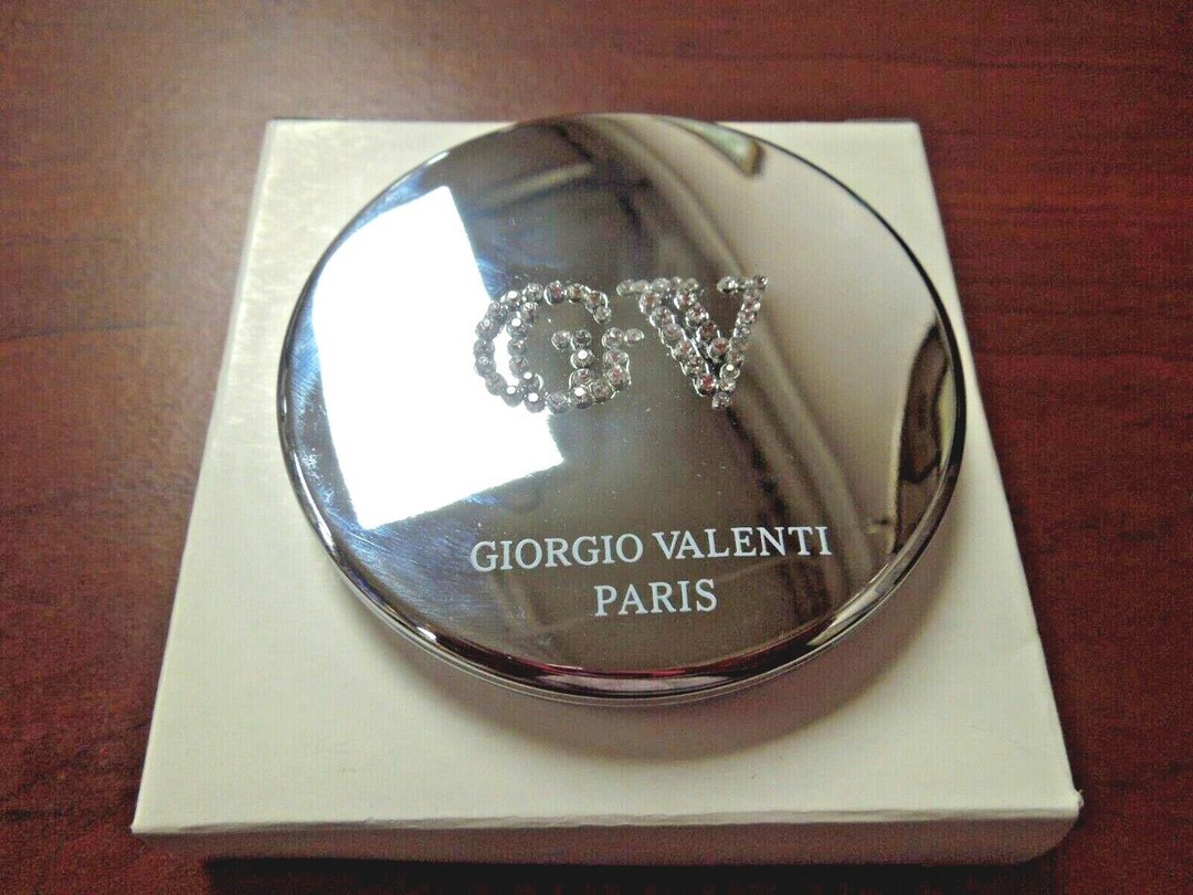 R266 Giorgio Valenti Folding Compact Double Mirror Make up Paris ...
