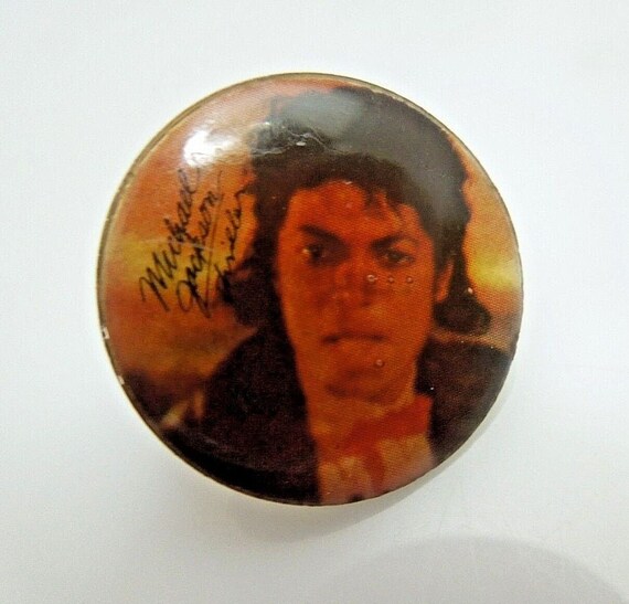R396 Vintage Michael Jackson Pin King of Pop Music Pop Soul | Etsy