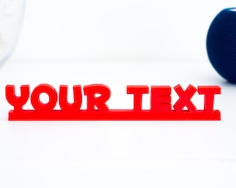 3d Printed Word Signs - Etsy