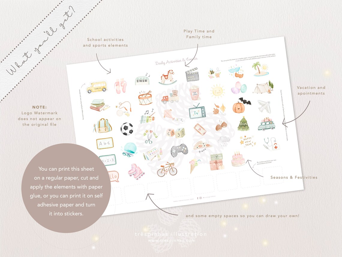Kids Printable Planner, Kids Weekly Planner, Childrens Activity ...
