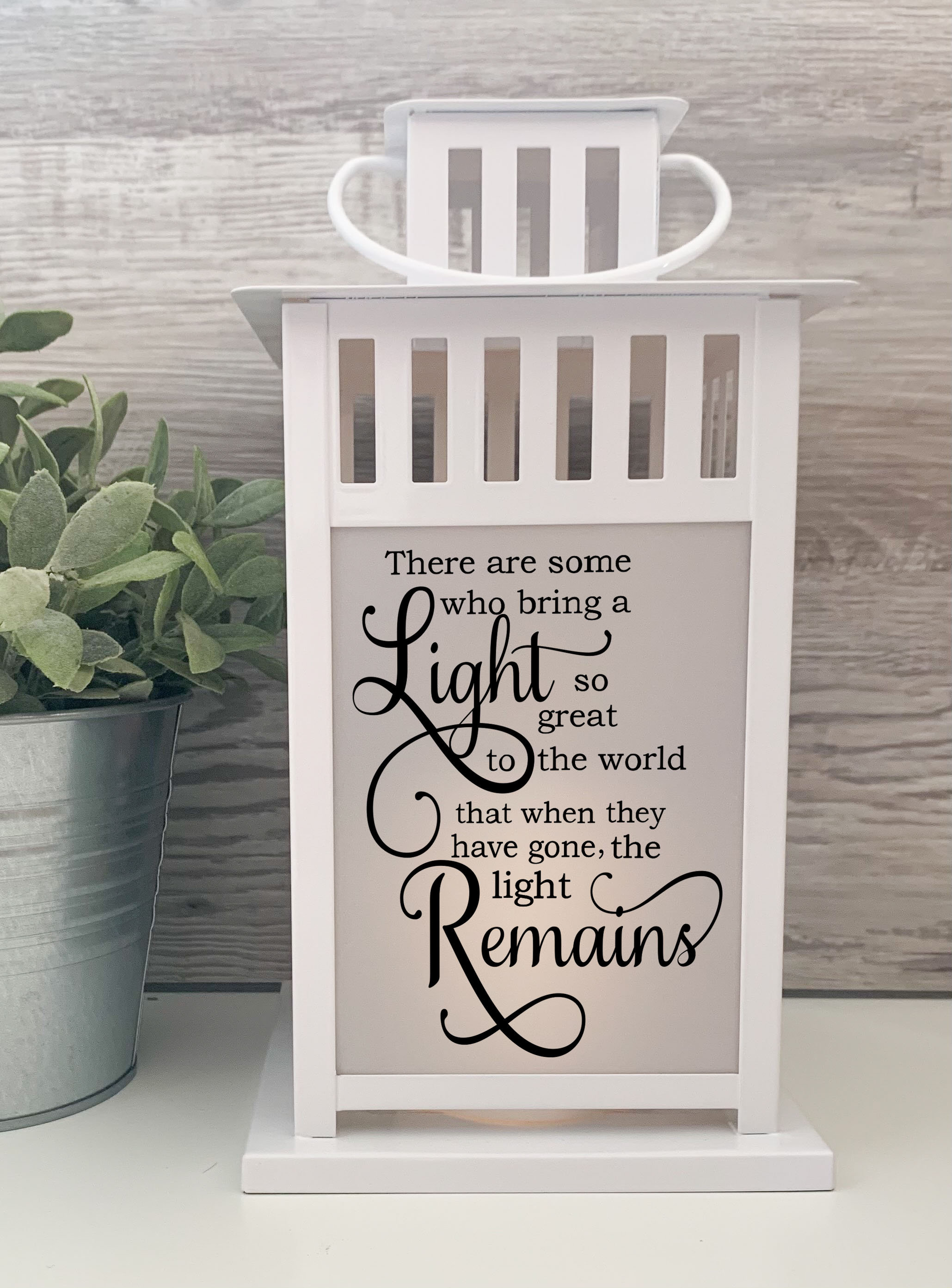 Light Remains, Photo Lantern, Memorial Lantern ,memorial Candle ...