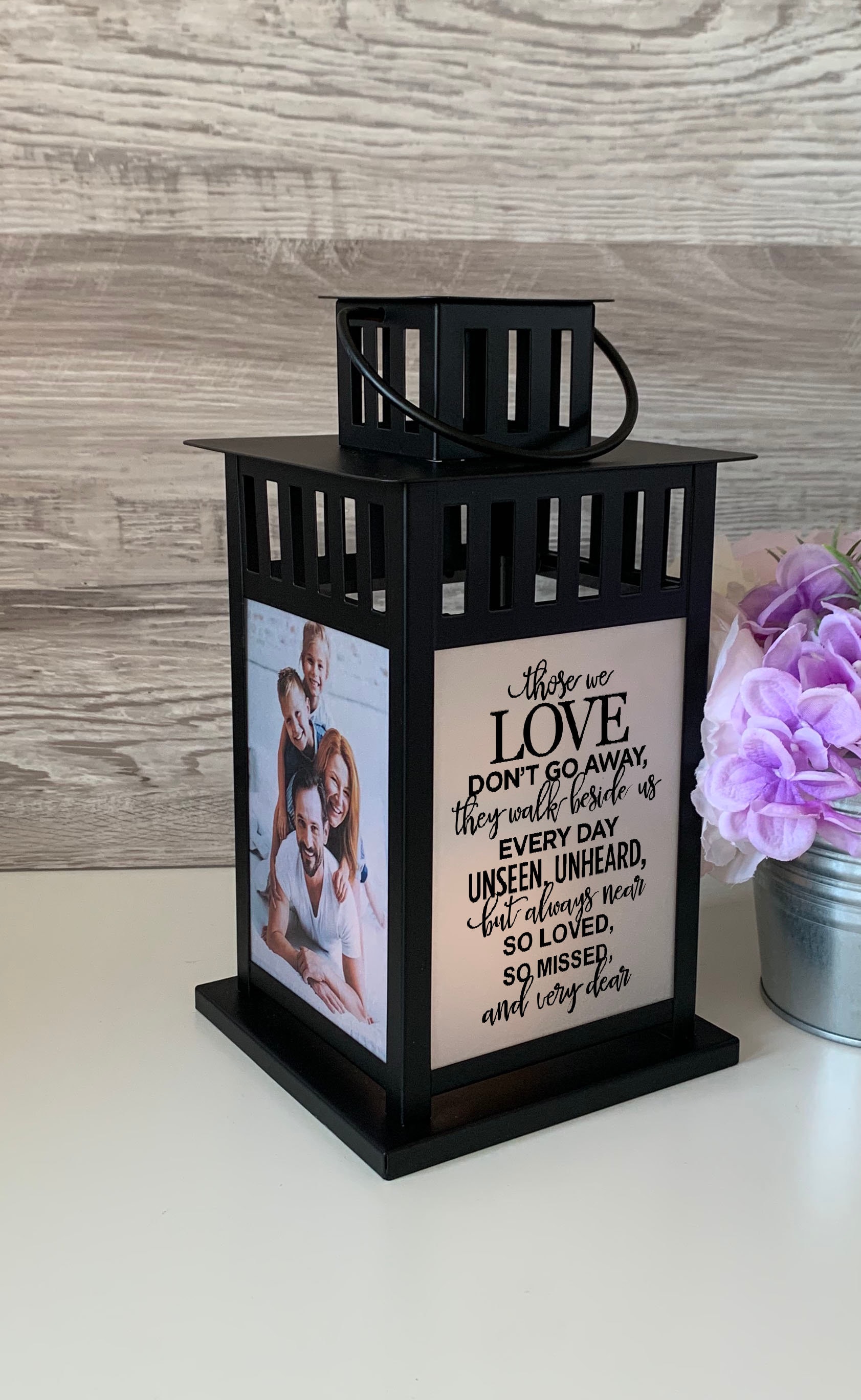 Those We Love, Photo Lantern, Memorial Lantern ,memorial Candle ...