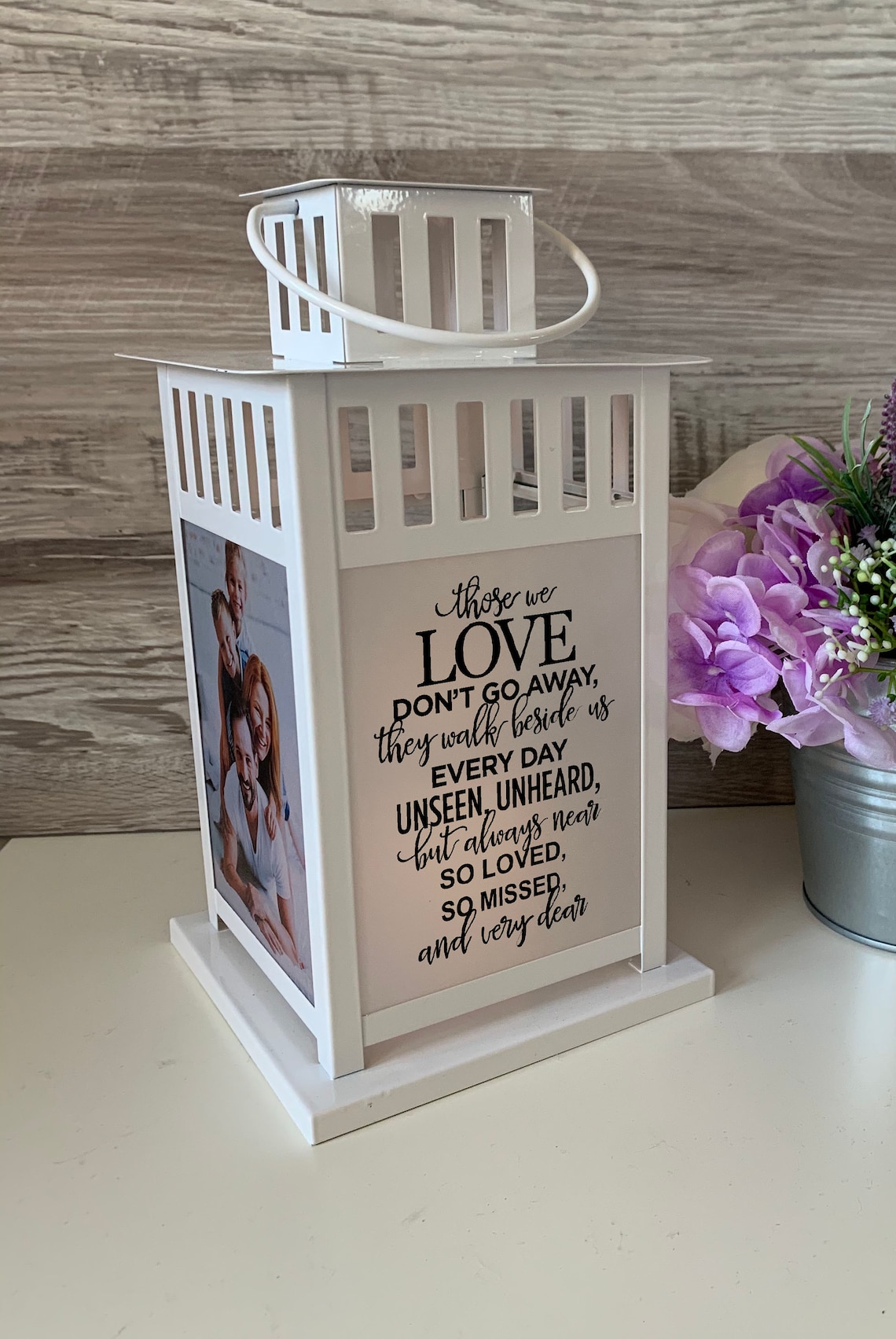 Those We Love, Photo Lantern, Memorial Lantern ,memorial Candle ...
