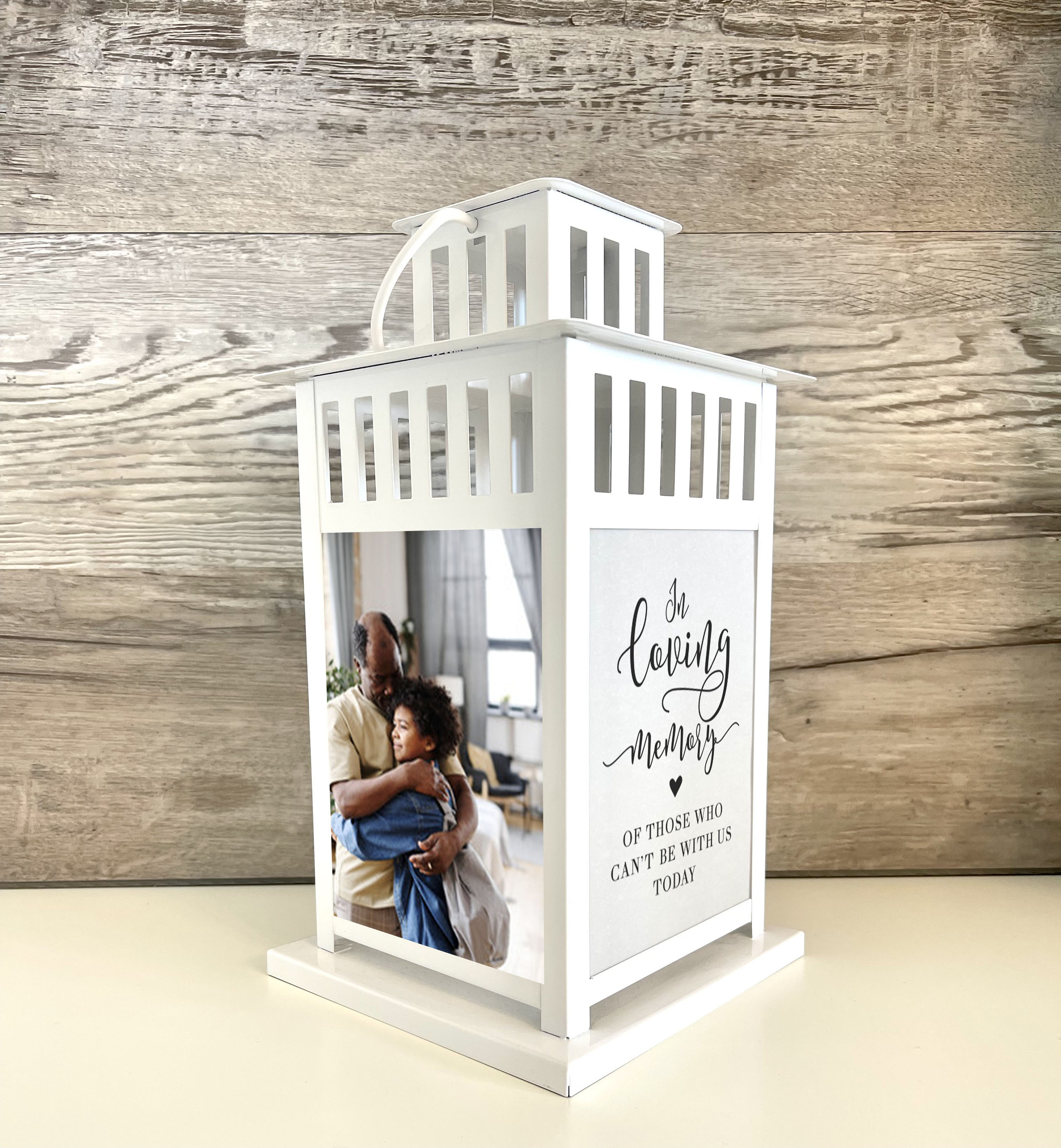 In Loving Memory, Photo Lantern, Memorial Lantern ,memorial Candle ...