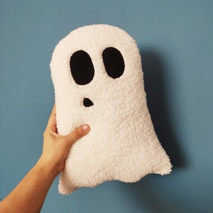 Ghost Pillow, Ghost Shaped Pillow, Halloween Pillow, Halloween Decor ...