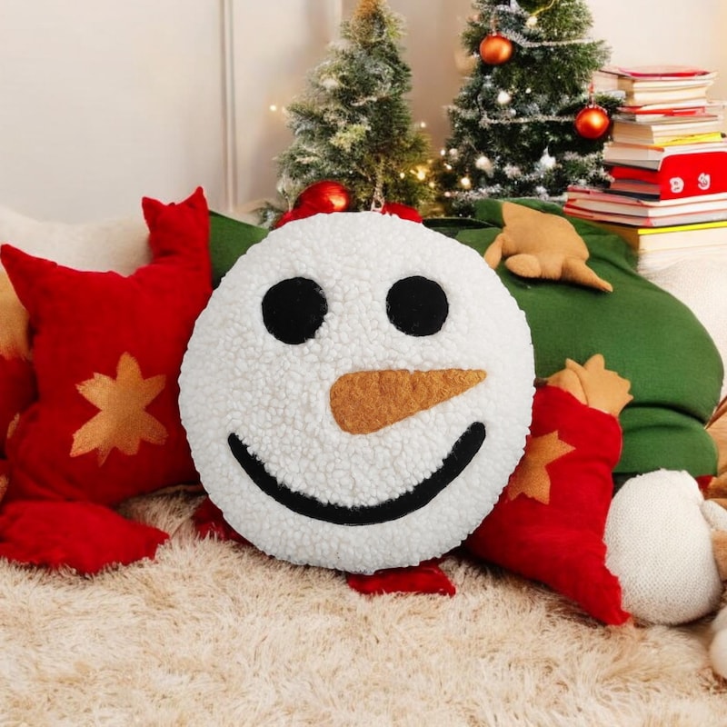 Snowman Pillows - Etsy