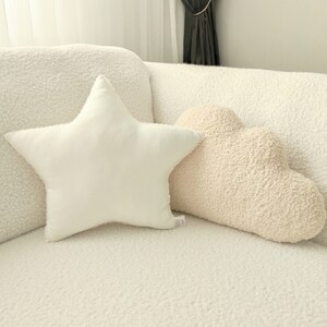 Cloud Pillow, Cloud Shaped Pillow, Star Cushion, Cloud and Star Pillow ...
