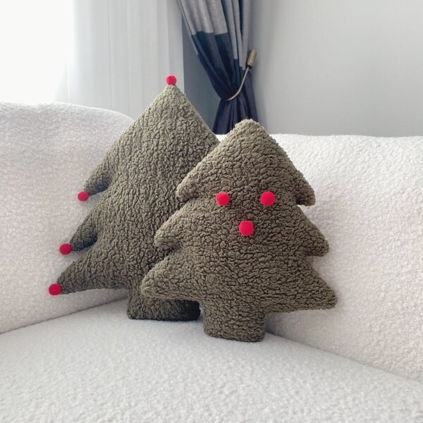 Christmas Tree Shaped Pillow - Etsy