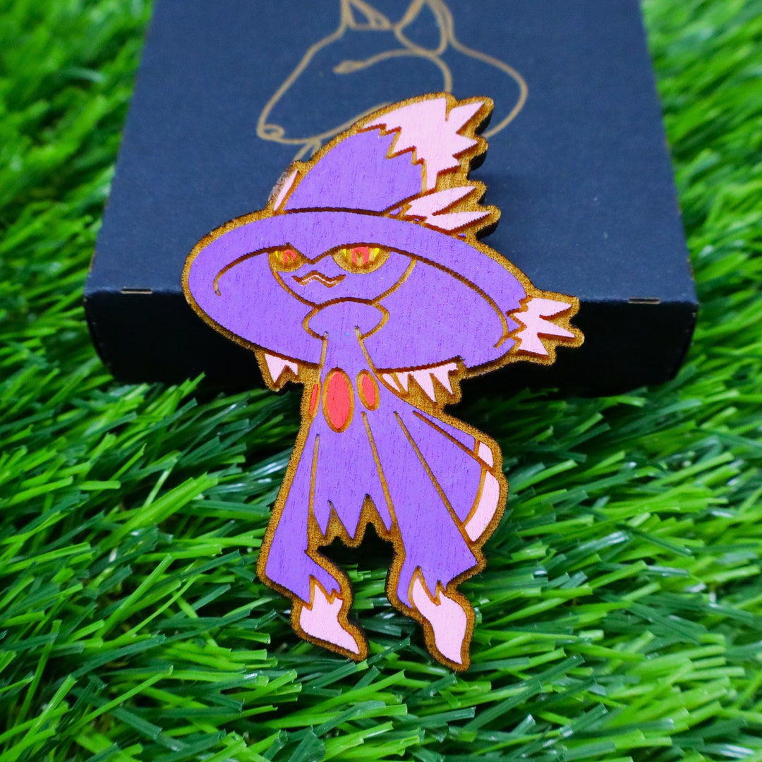 Wooden Mismagius Pokémon Magnet, Custom Anime Gift, Geek, Home ...