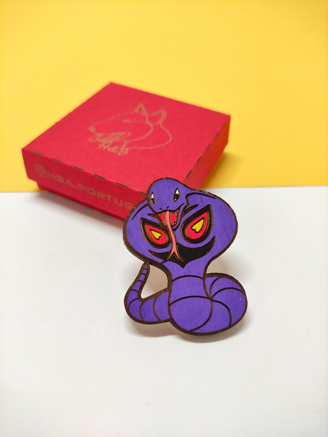 Wooden Pokémon Magnets, Arbok, Custom Anime Gift, Geek, Home Decoration ...