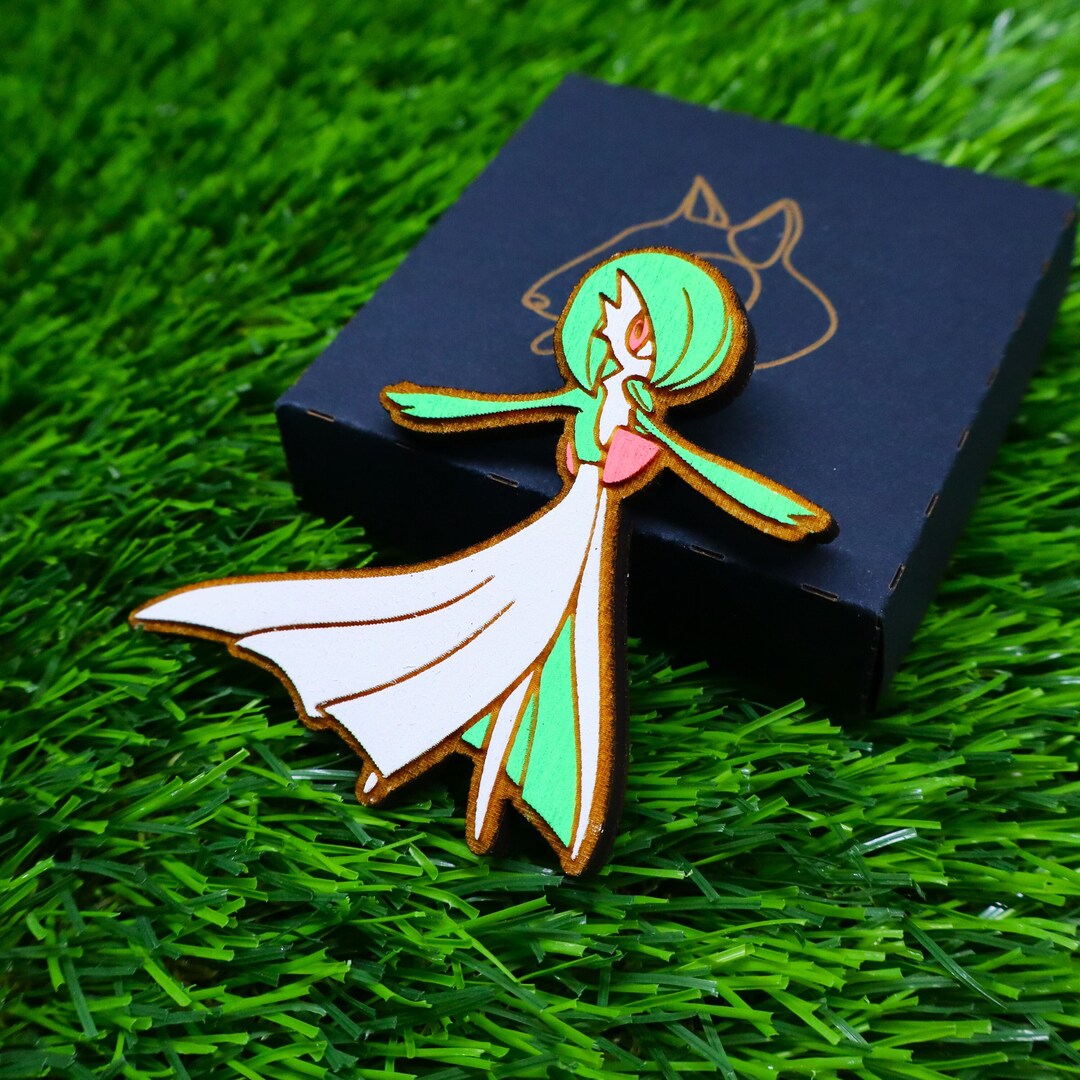 Wooden Gardevoir Pokémon Magnets, Custom Anime Gift, Geek, Home ...