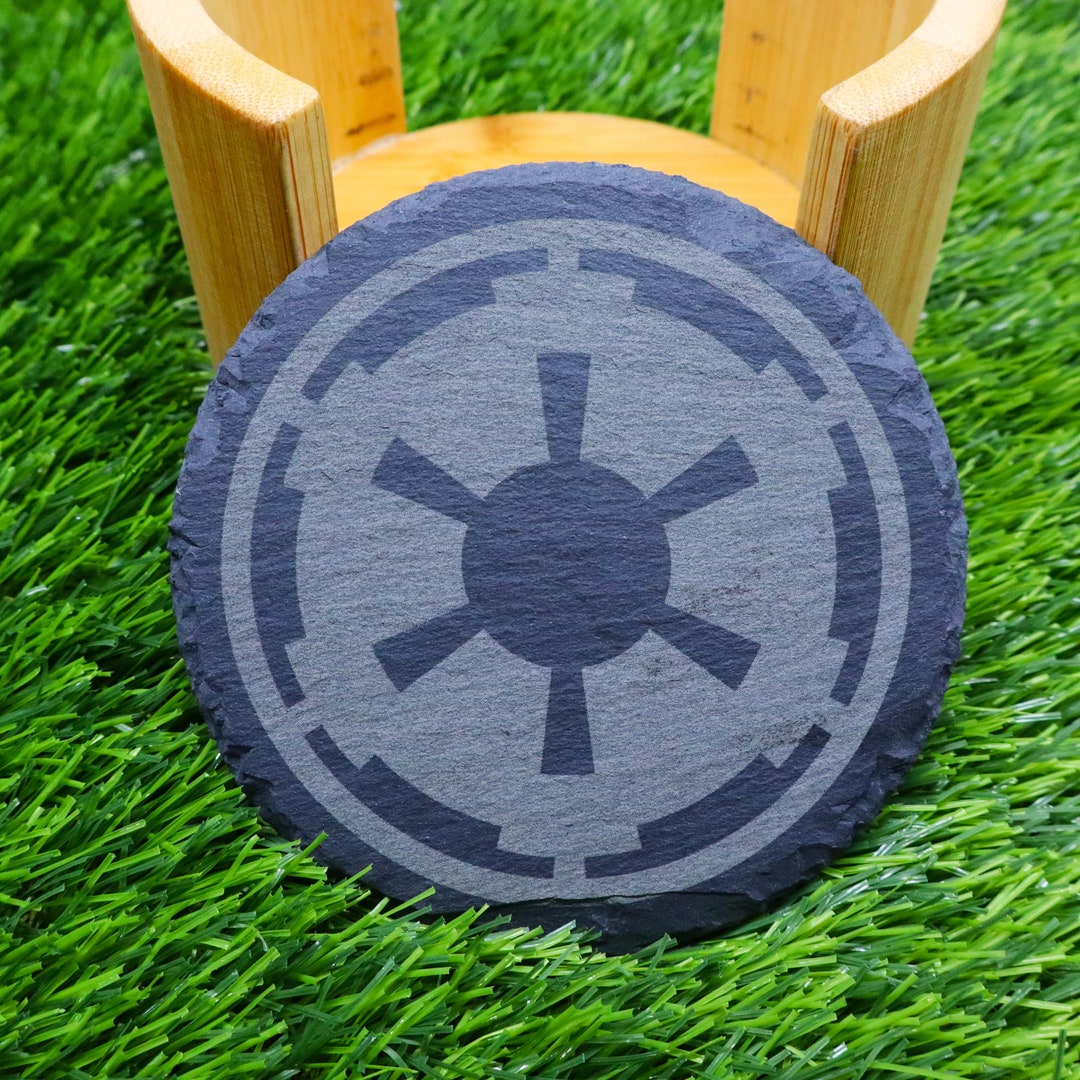 Premium Galactic Empire Star Wars Slate Coaster, Fantasy Home Decor ...
