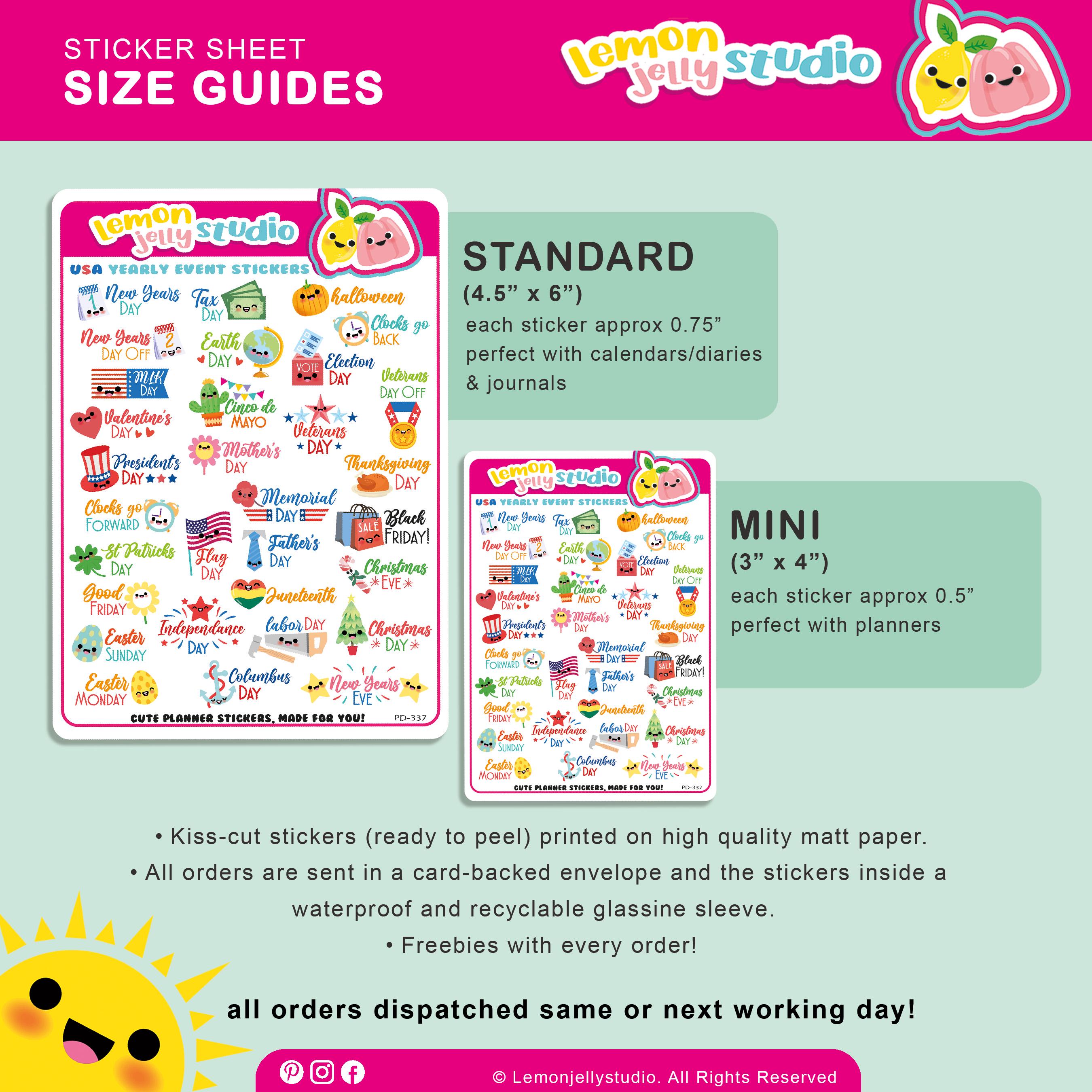 31 Cute USA Yearly Events/dates/holidays/calendar/federal Holidays ...