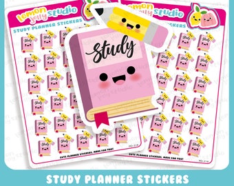 40 Cute Study/college/university/school Planner Stickers - Etsy