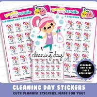 Cleaning Gloves Icon Stickers | Clean Script Stickers | Colorful ...
