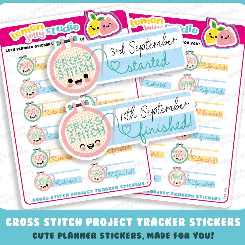 Stitcher Project Cards - Etsy UK