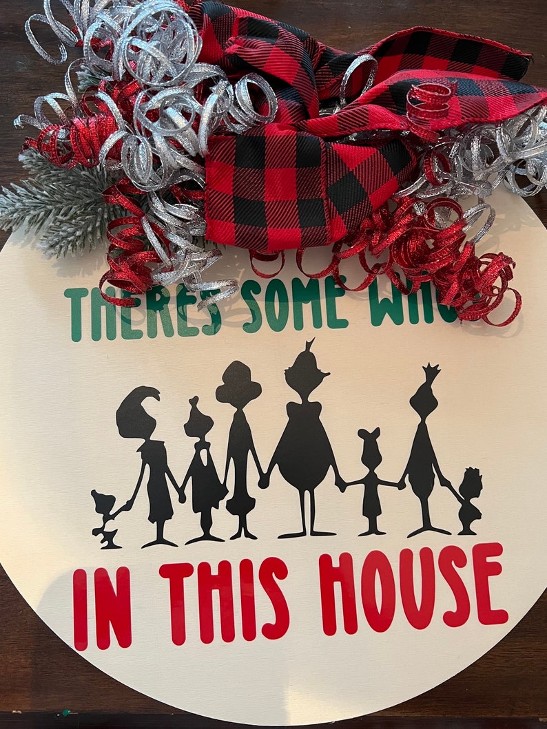 Whoville Inspired Wooden Sign - Customizable Colors - Etsy