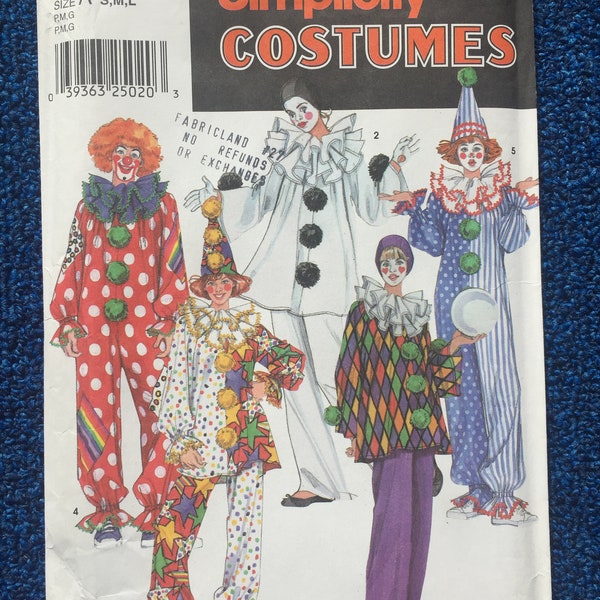 Clown Pierrot Costume - Etsy