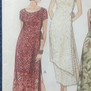 Plus Size Formal Dress Sewing Pattern, Mccall's 2169, Sizes 16-18-20 ...