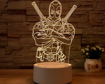 Power Ranger Night Light - Etsy