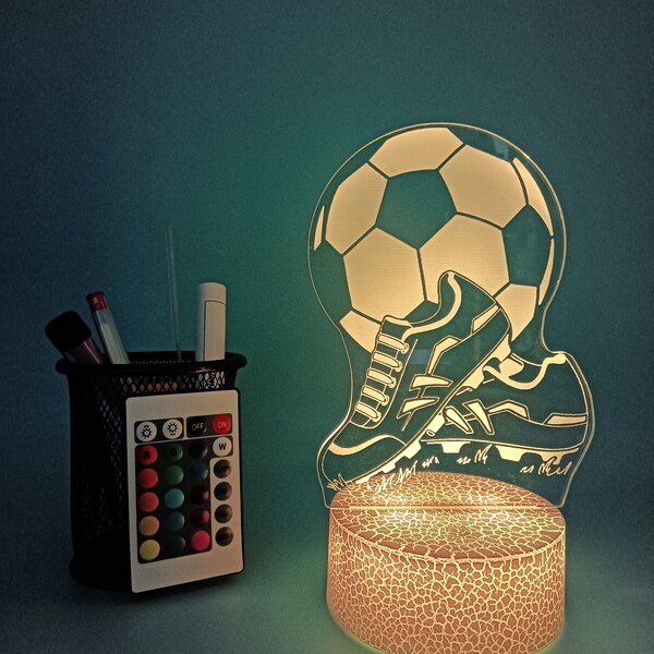 Soccer Lamp - Etsy