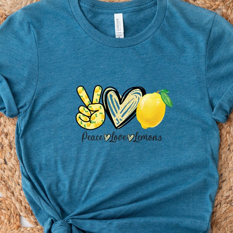 Lemon Shirt - Etsy