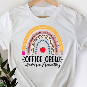 Custom Office Crew Shirt, Office Team Gift, Personalized Office Crew ...