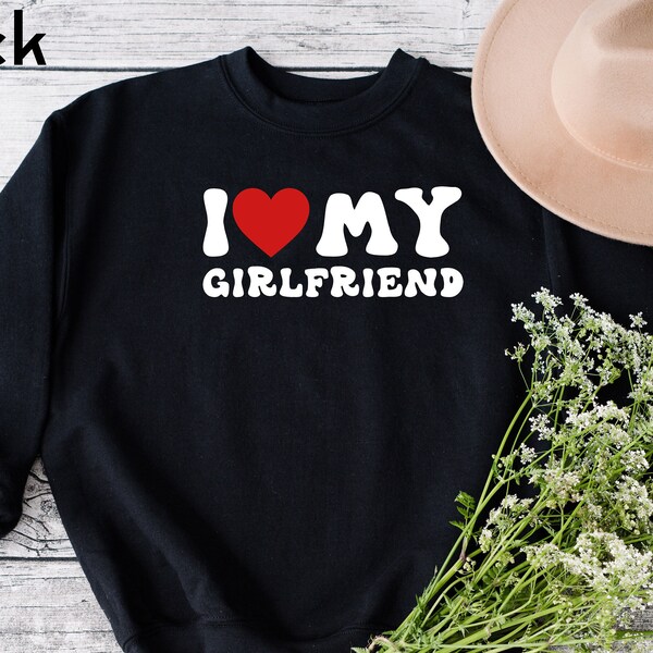 I Heart My Girlfriend Sweater - Etsy