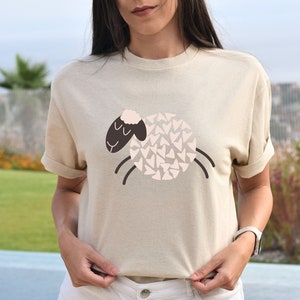 Heart Sheep Shirt, Cute Sheep Shirt, Kids Sheep Shirt, Animal Shirt ...