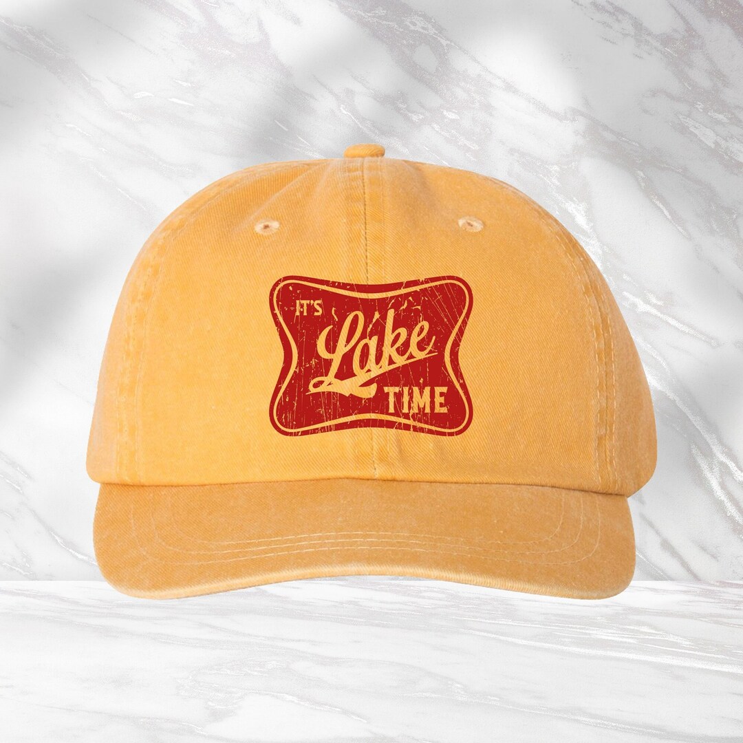 It's Lake Time Hat, Lake Vibes Hat, Vacation Hat, Lake Squad Cap, Retro ...