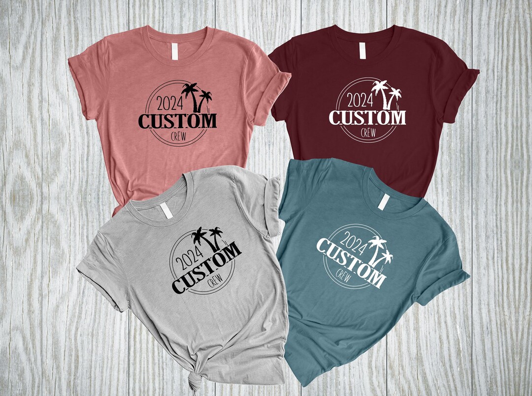 2024 Custom Crew Shirt Personalized Summer Trip Shirt - Etsy