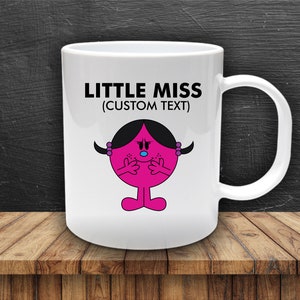 Personalized Little Miss Mug ,little Miss Custom Mug, Cute Little Miss ...