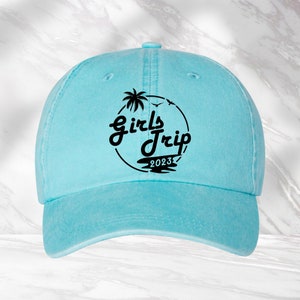 Girl's Trip 2023 Hat, Girl's Vacation Hat, Best Friends Hat, Girl's ...