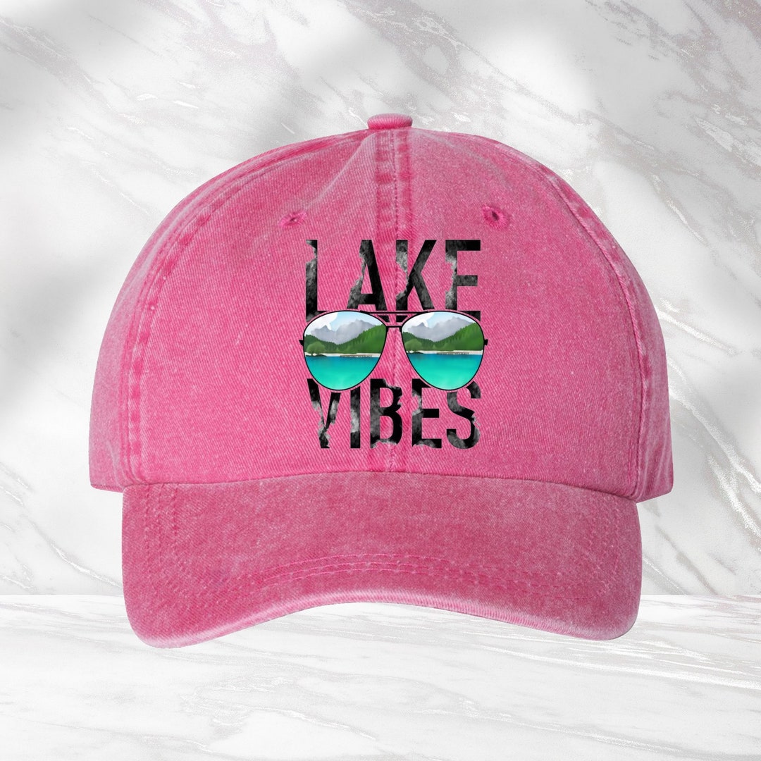 Lake Vibes Hat, Lake Life Hat, Vacation Hat, Lake Squad Cap, Nature Hat ...