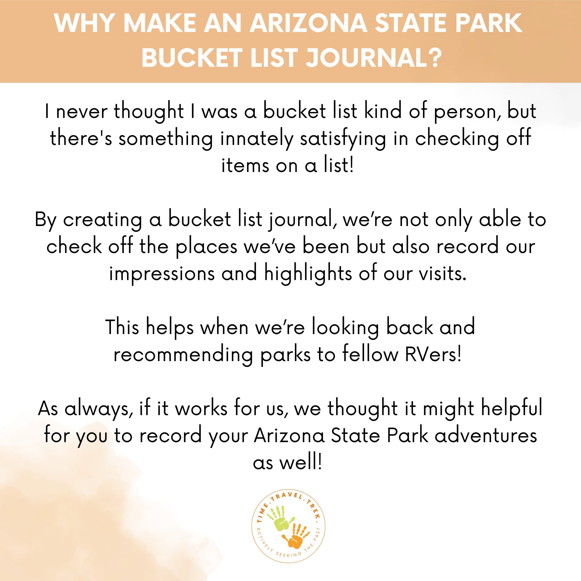 Arizona State Printable Travel Journal for Rvers and Adventurers ...