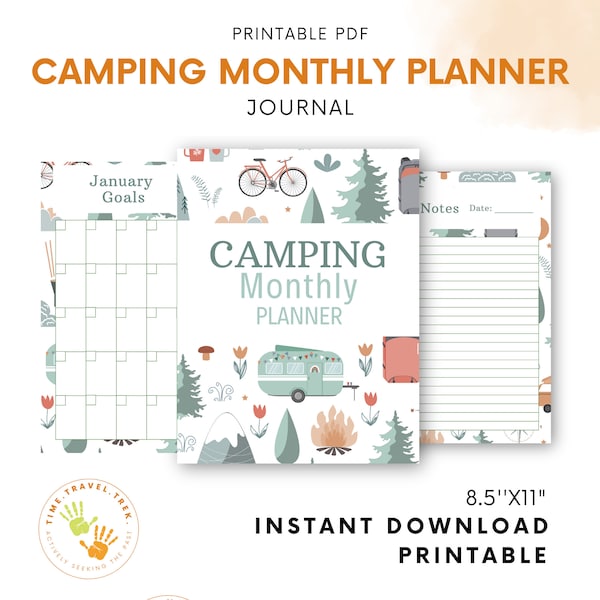 Rv Travel Planner - Etsy