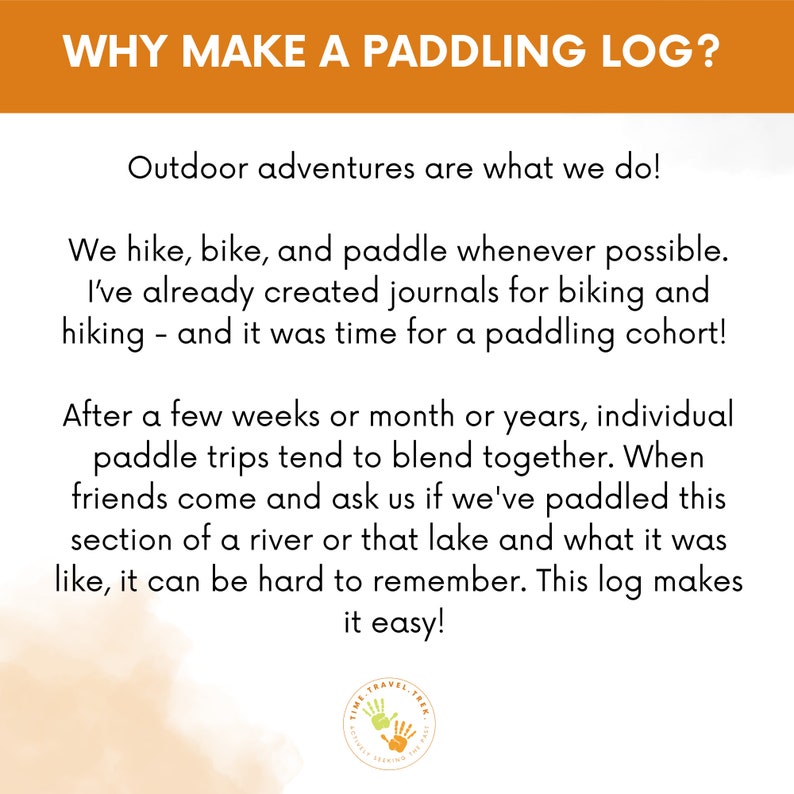 Printable Canoeing Checklist Kayaking Log SUP Journal Canoe Paddling ...