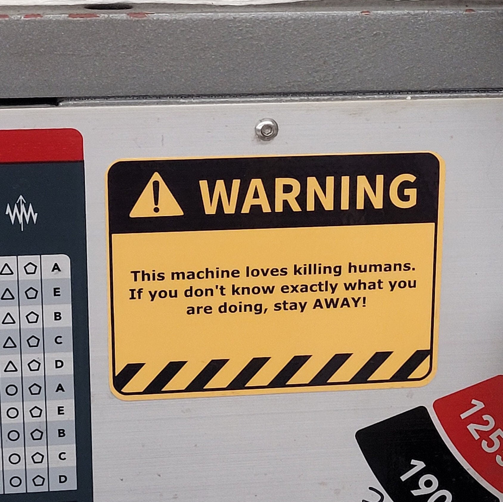 Funny Warning Stickers Funny Warning Stickers