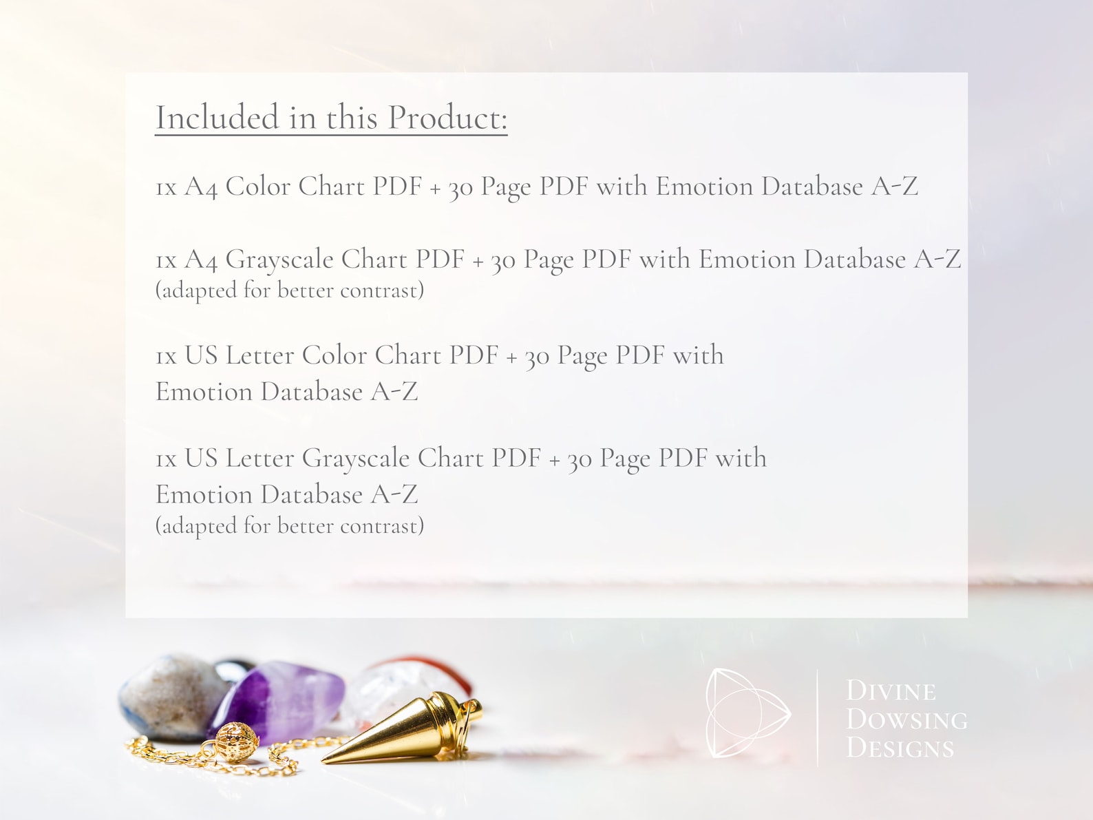 Emotions Pendulum Charts | Dowsing Charts for Releasing Energy Blocks | Emotional Clearing ...