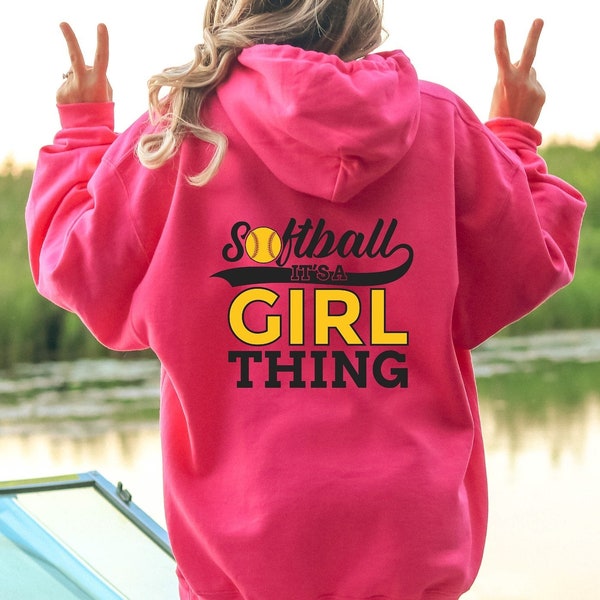 Softball Hoodie - Etsy