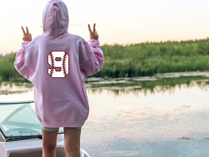 Baseball Custom Number Hoodie Personalize With Number Hoodie - Etsy