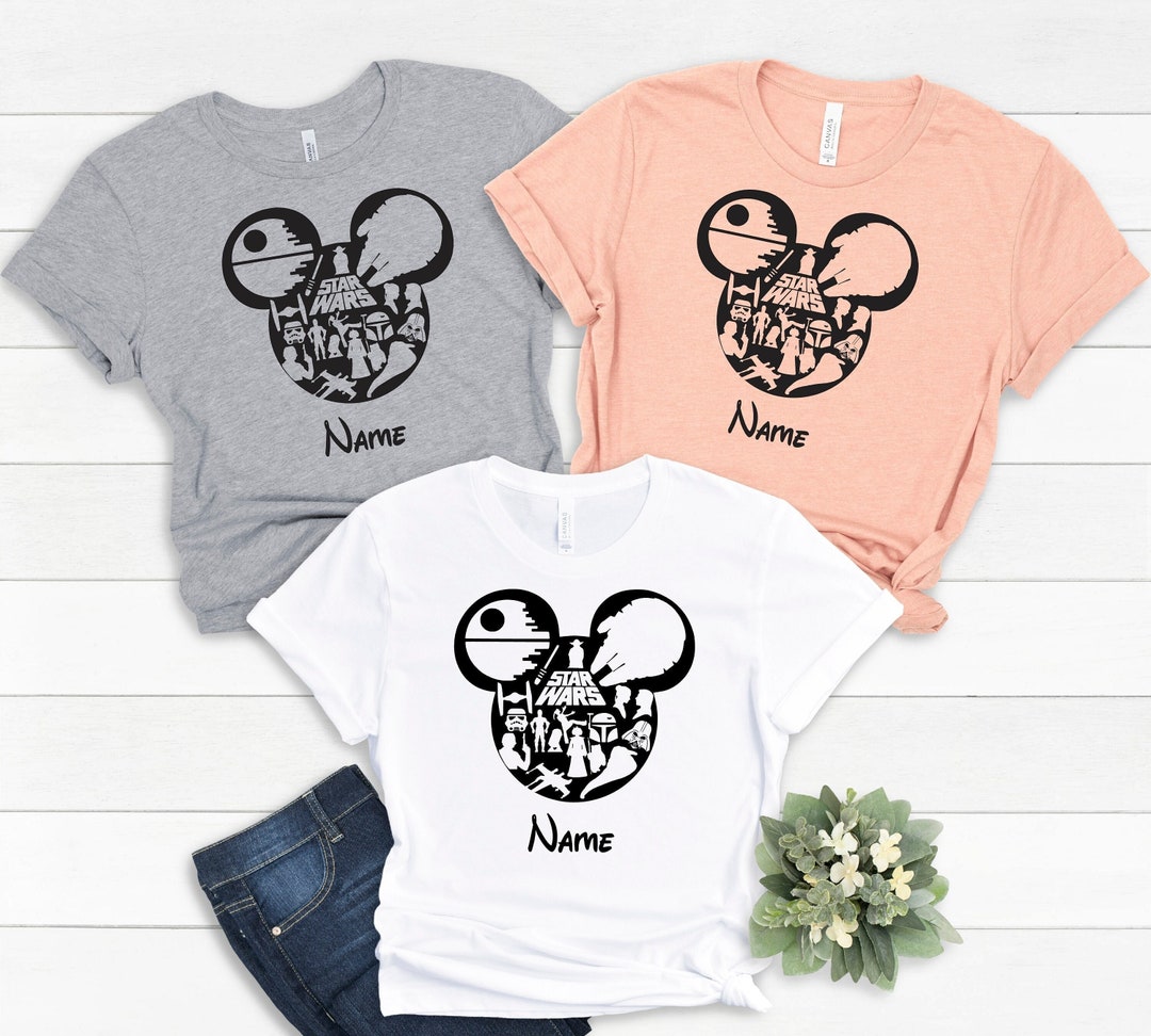 Personalized Disney T-shirt With Mickey Mouse Design Tee Disney Custom ...