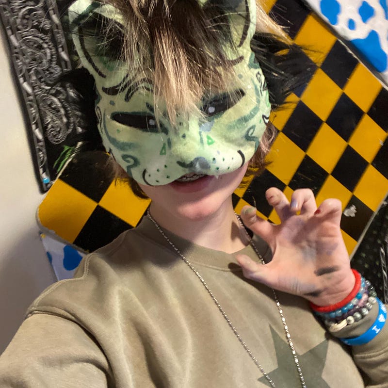 Alien Fursuit Therian Mask - Etsy