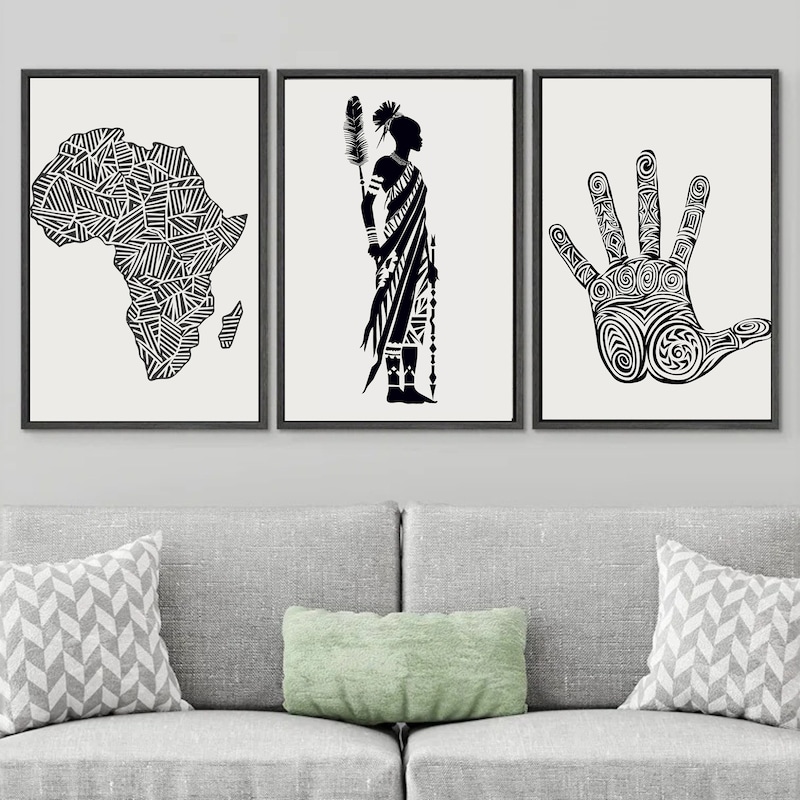 Set Wall African - Etsy