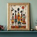 Modern African American Art, Black Woman Art, Tribal Art, Abstract ...