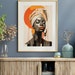 Modern African American Art, Black Woman Art, Tribal Art, Abstract ...